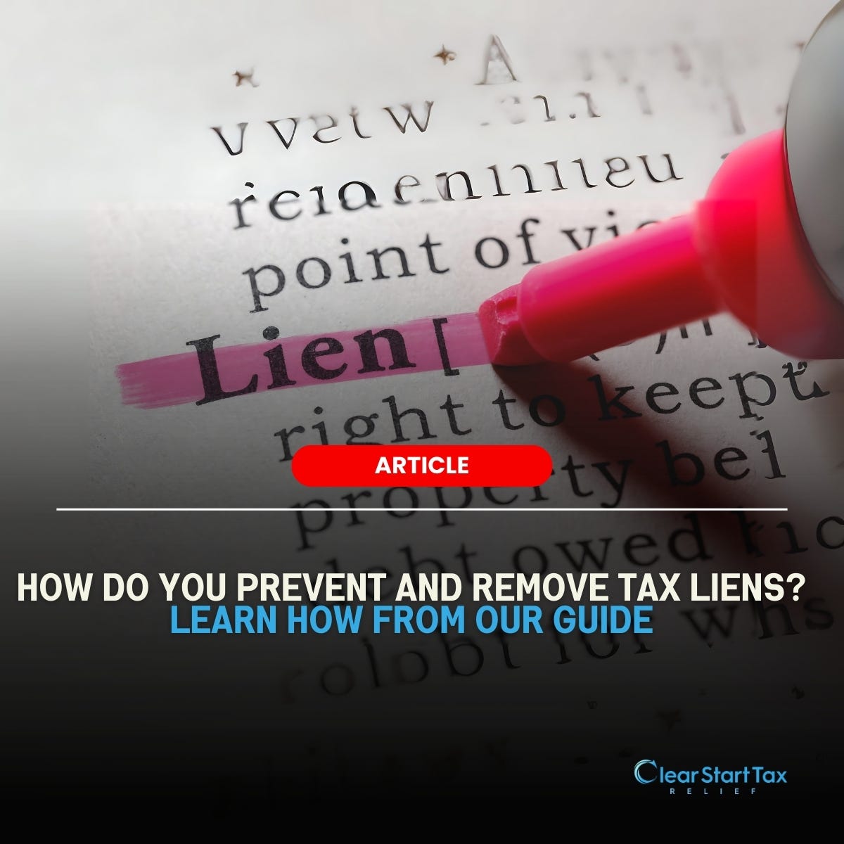 Get Tips To Prevent & Remove Tax Liens Here | Medium