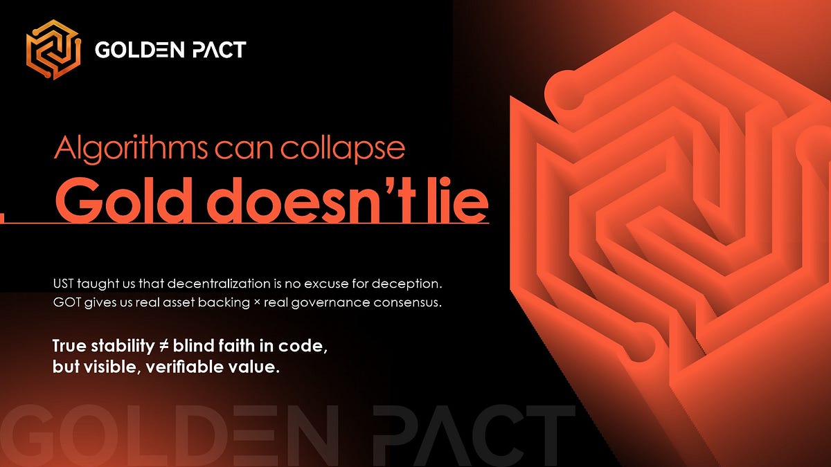 Algorithms Can Collapse — Gold Doesn’t Lie | by Golden Pact | Jun, 2025 | Medium