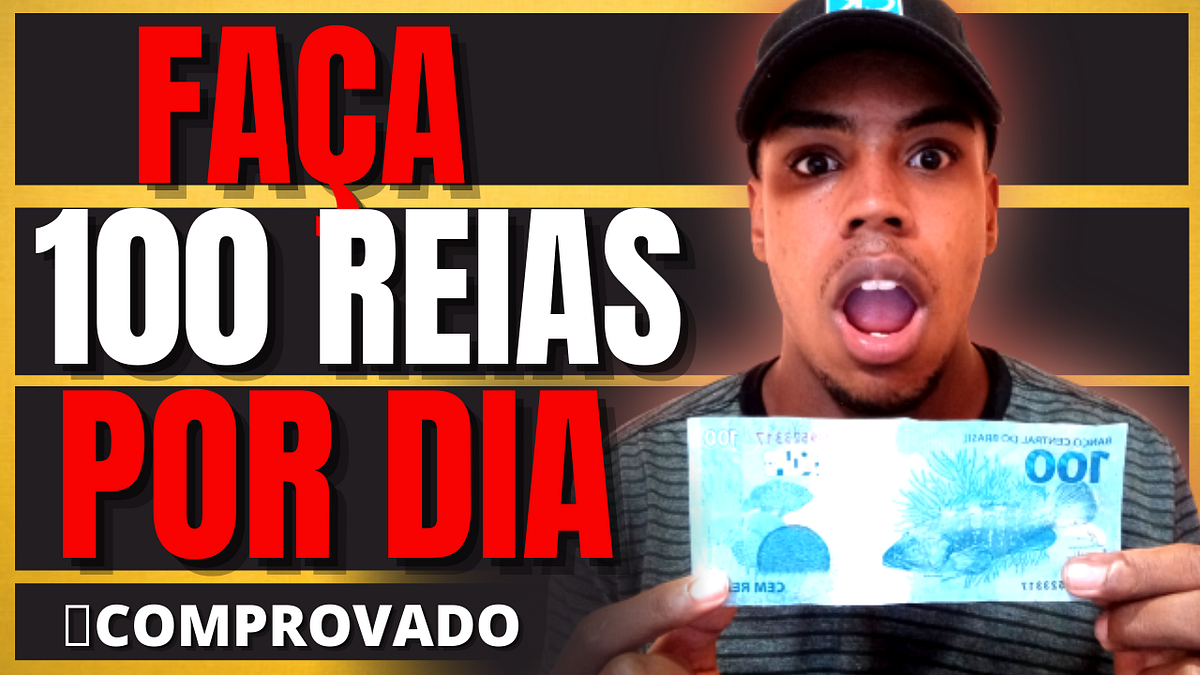COMO FAZER RENDA EXTRA:100 REAIS POR DIA USANDO APENAS O CELULAR! | by Reinaldo Santos | Medium