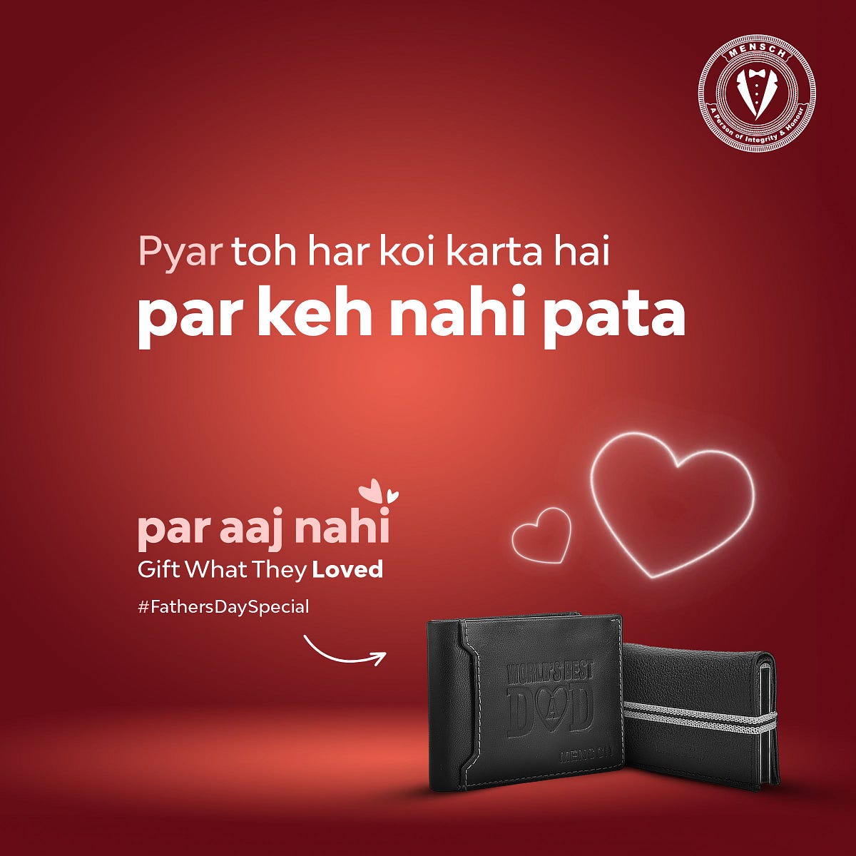 Fathers day campaign. Pyar tho har koi karta hain but aj time… | by ...