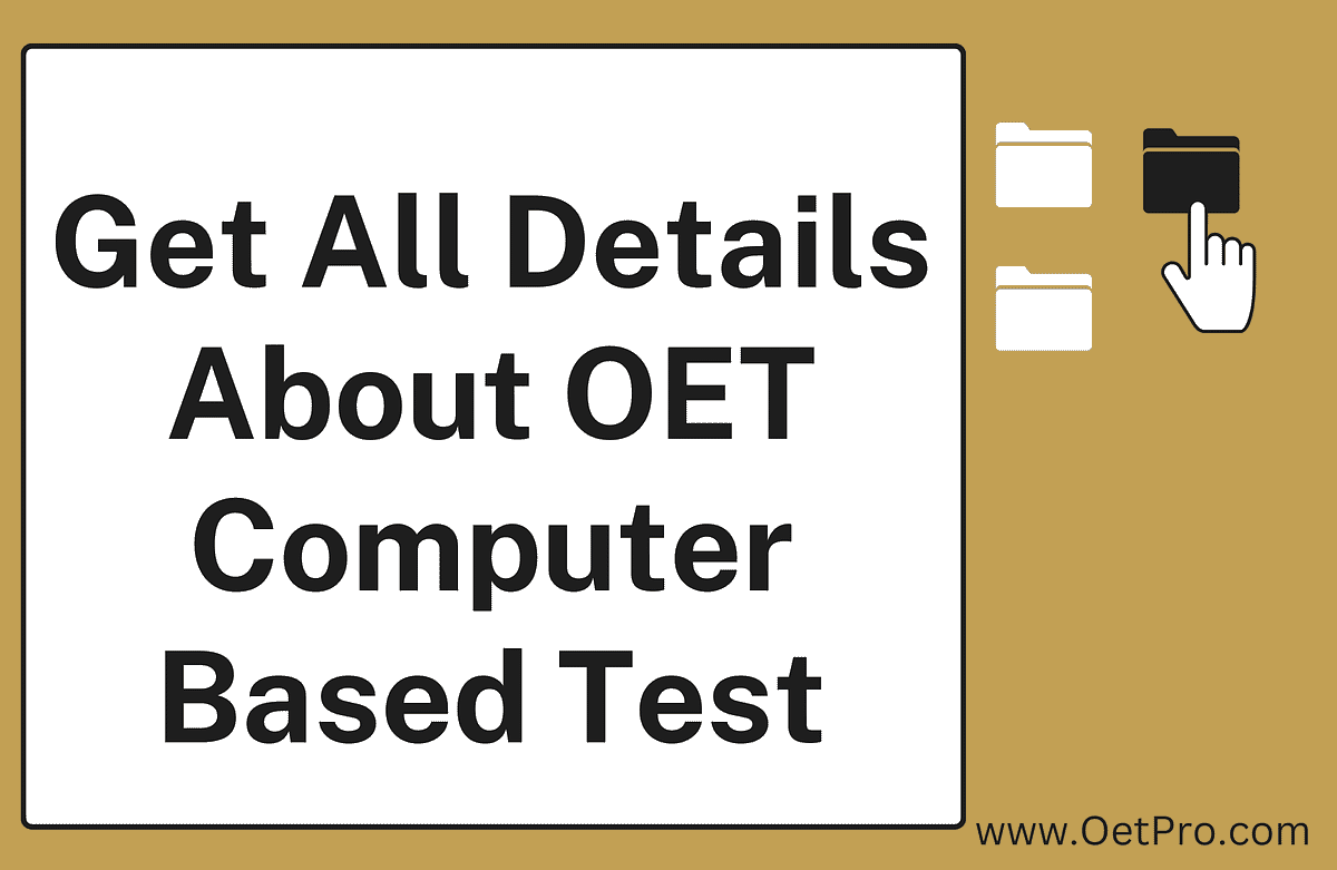 Get All Details About OET Computer Based Test - OETPRO - Medium