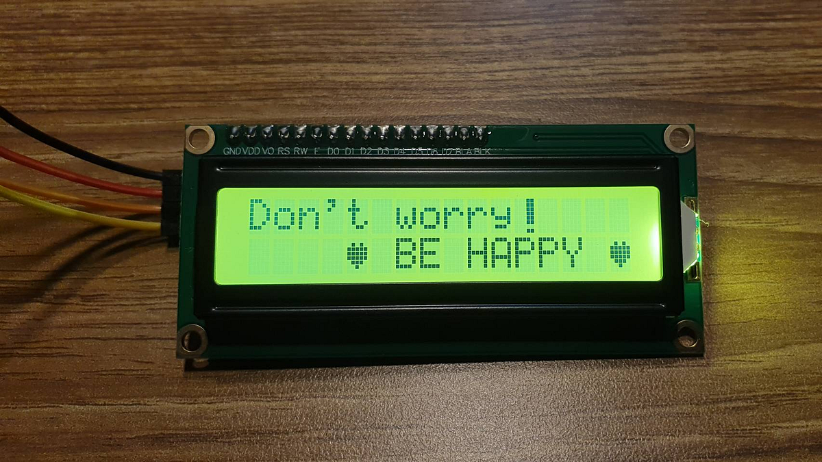 |Embedded System - 5| I2C LCD Display dan PWM | by Jessica | Medium