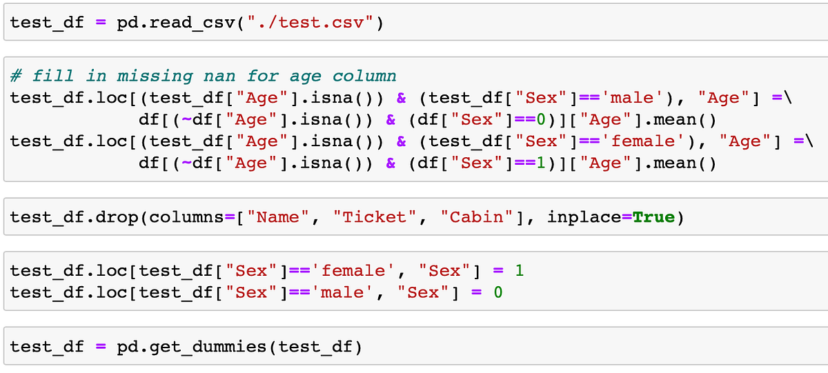 Machine Learning and Data Analysis with Python, Titanic Dataset: Part 3, Submit to Kaggle | by ...