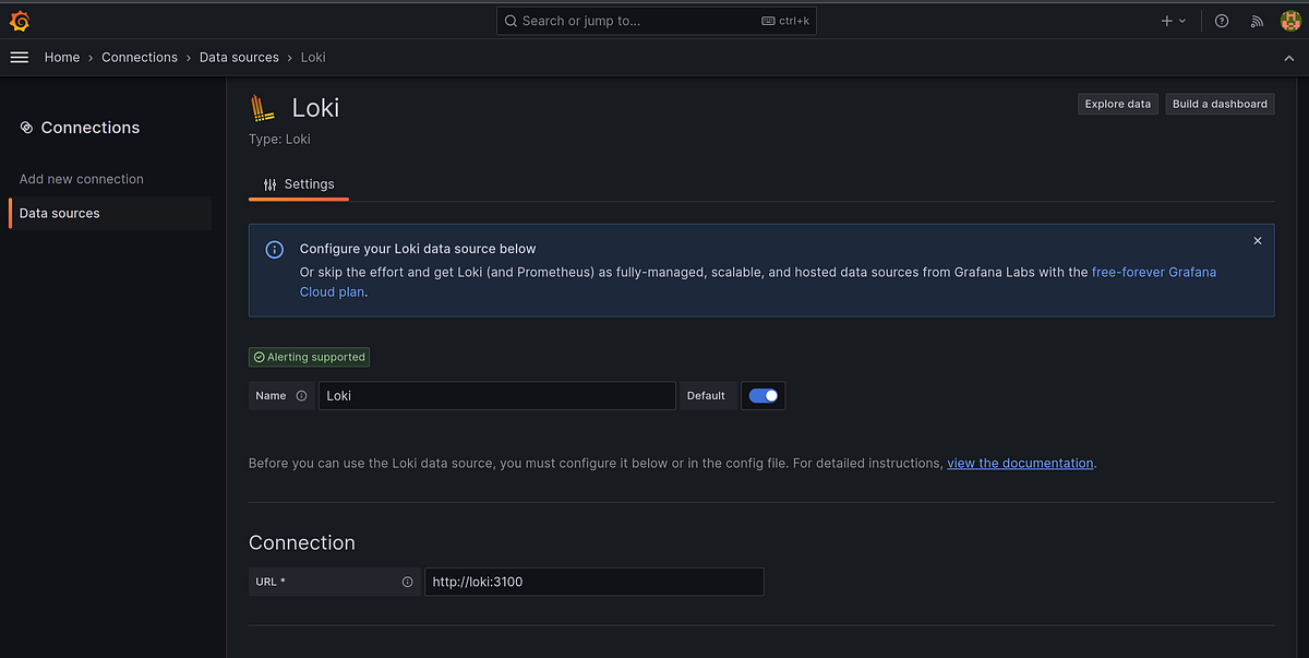 Setting Up a Grafana Dashboard for Docker Logs with Loki and Promtail | by Rizky Zulkarnaen | Medium