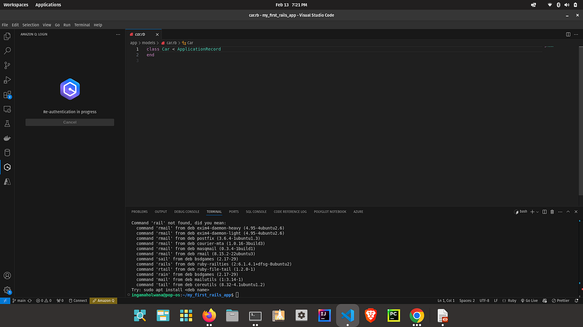 AmazonQ developers helper?. To install amazon Q developer in visual ...