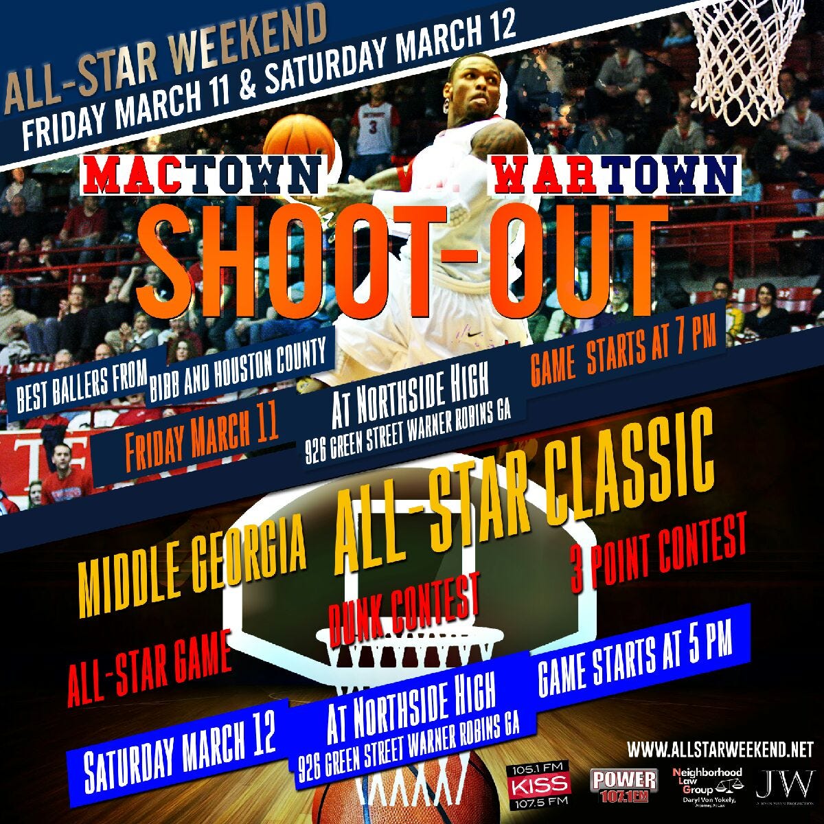 Middle Georgia All-Star Weekend. Two Day Event — Featuring Middle… | by ...