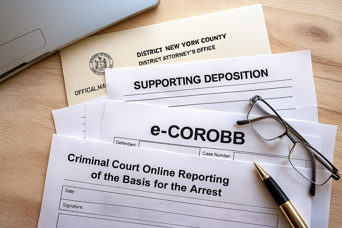 Why Did I Receive a Supporting Deposition or e-COROBB Notice in a New ...
