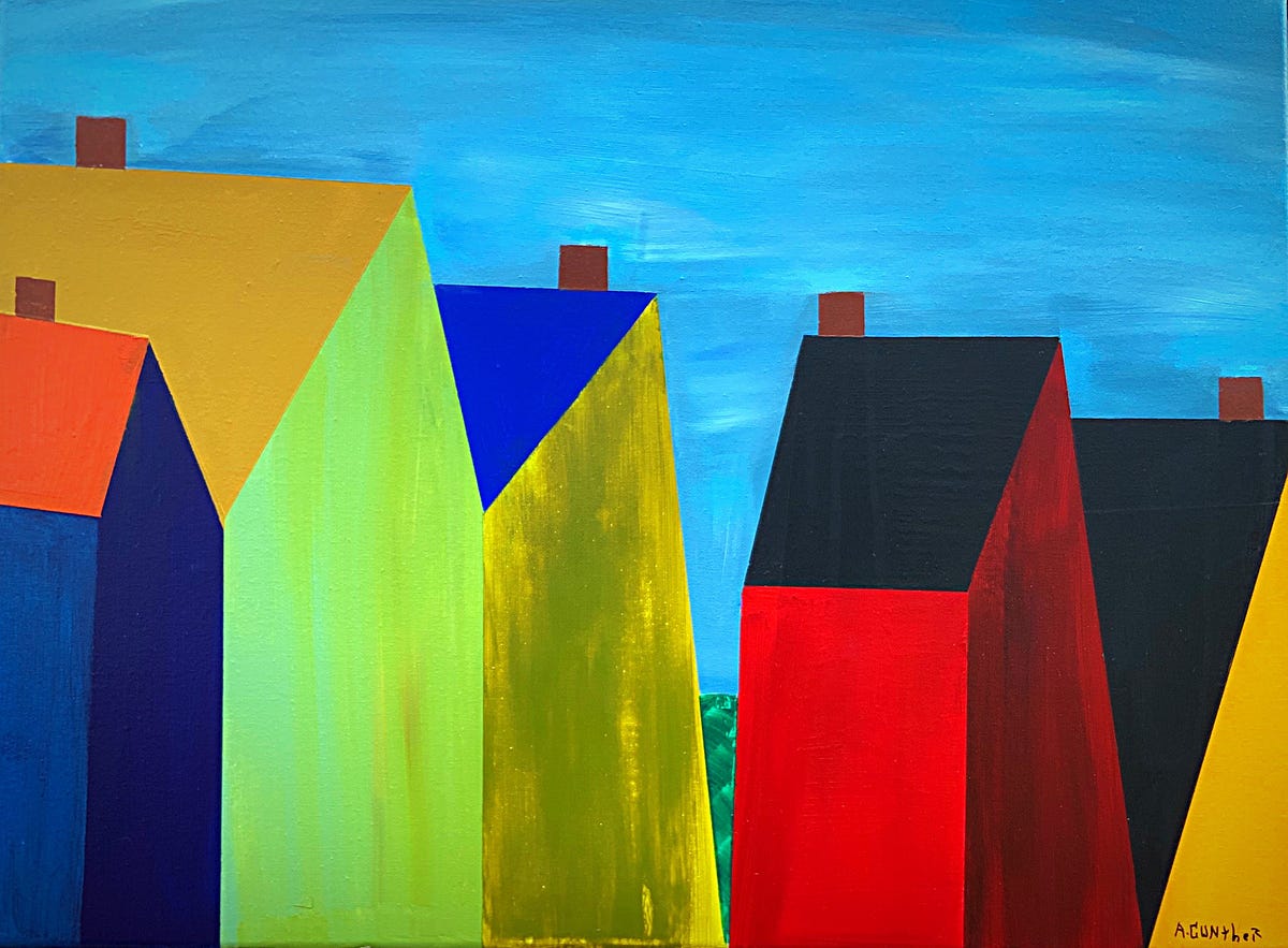 ‘THE TALL HOUSES’. By Arthur H. Gunther III | by Arthur Henry Gunther ...