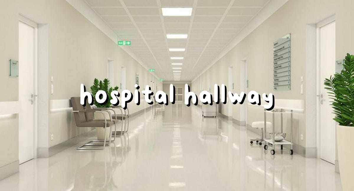 Hospital Hallway. Devian berlari menyusuri lorong putih… | by ...