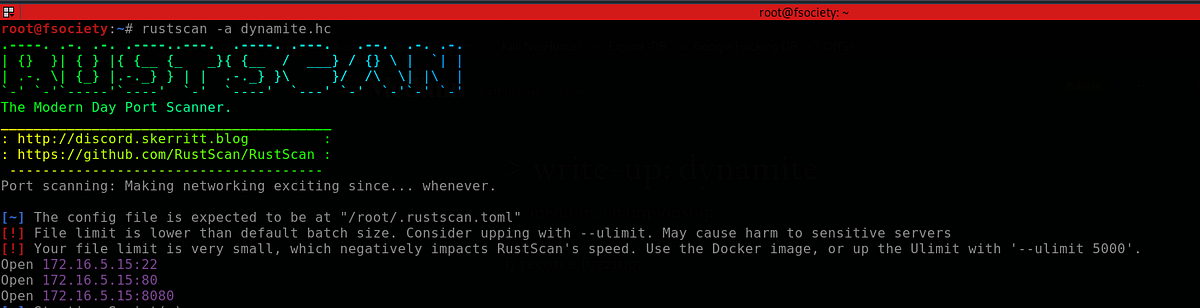 > write-up: dynamite. medium, championship | by b4sh | Apr, 2025 | Medium