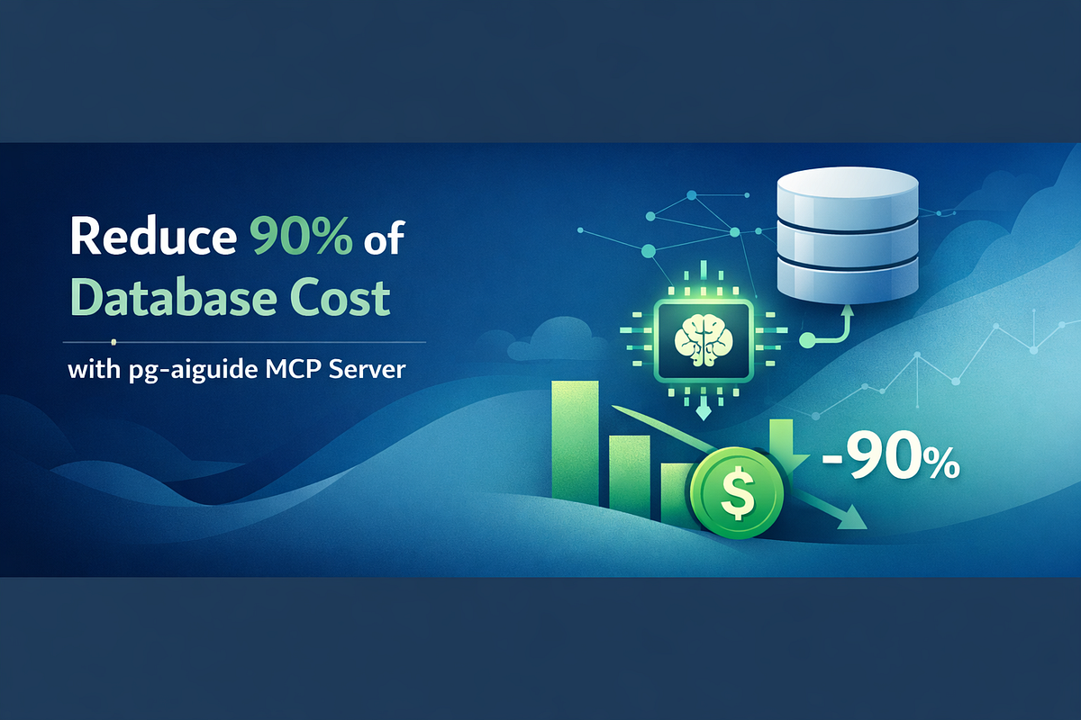 Reduce 90% of Database Cost with pg-aiguide MCP Server | by Jay | Medium