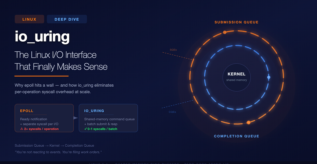 io_uring: The Linux I/O Interface That Finally Makes Sense | by Sagar ...