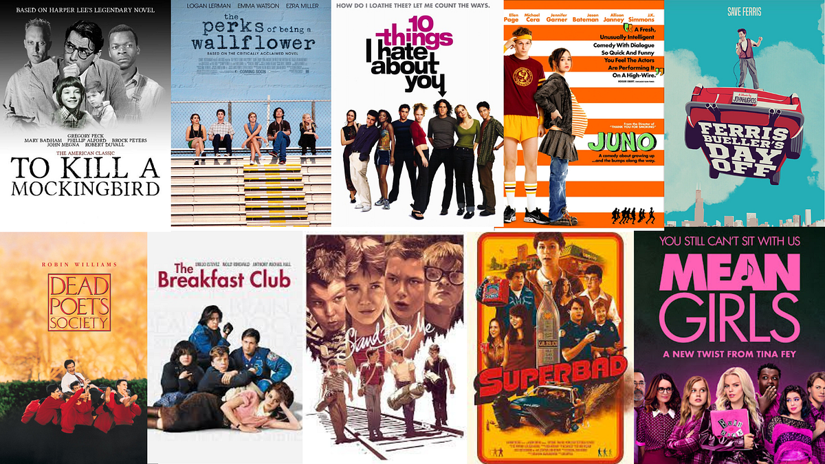What are some must-watch movies for high school students? | by Weblight ...