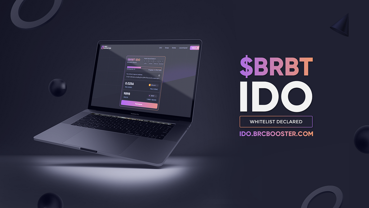How to participate in $BRBT IDO?. The imminent arrival of $BRBT IDO is ...