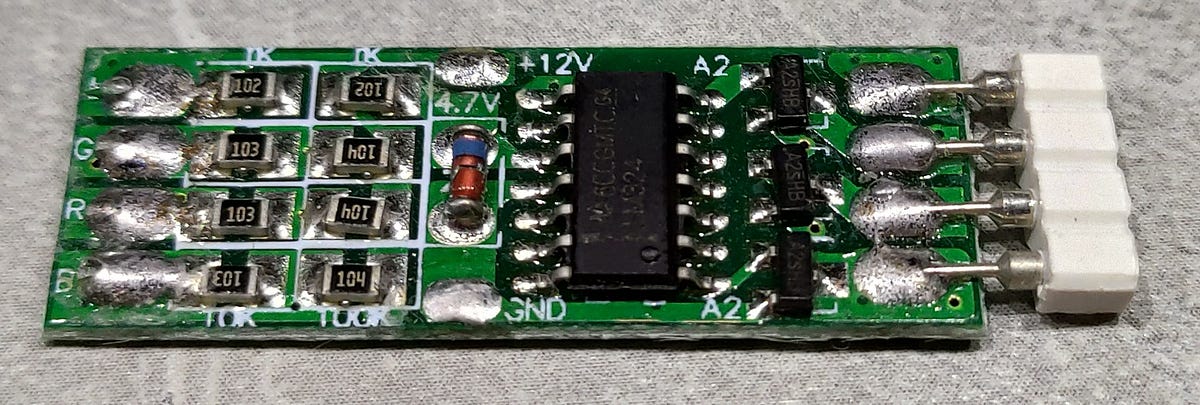 Review 4$ RGB amplifier for LED strip | by Igor Mullin | Medium