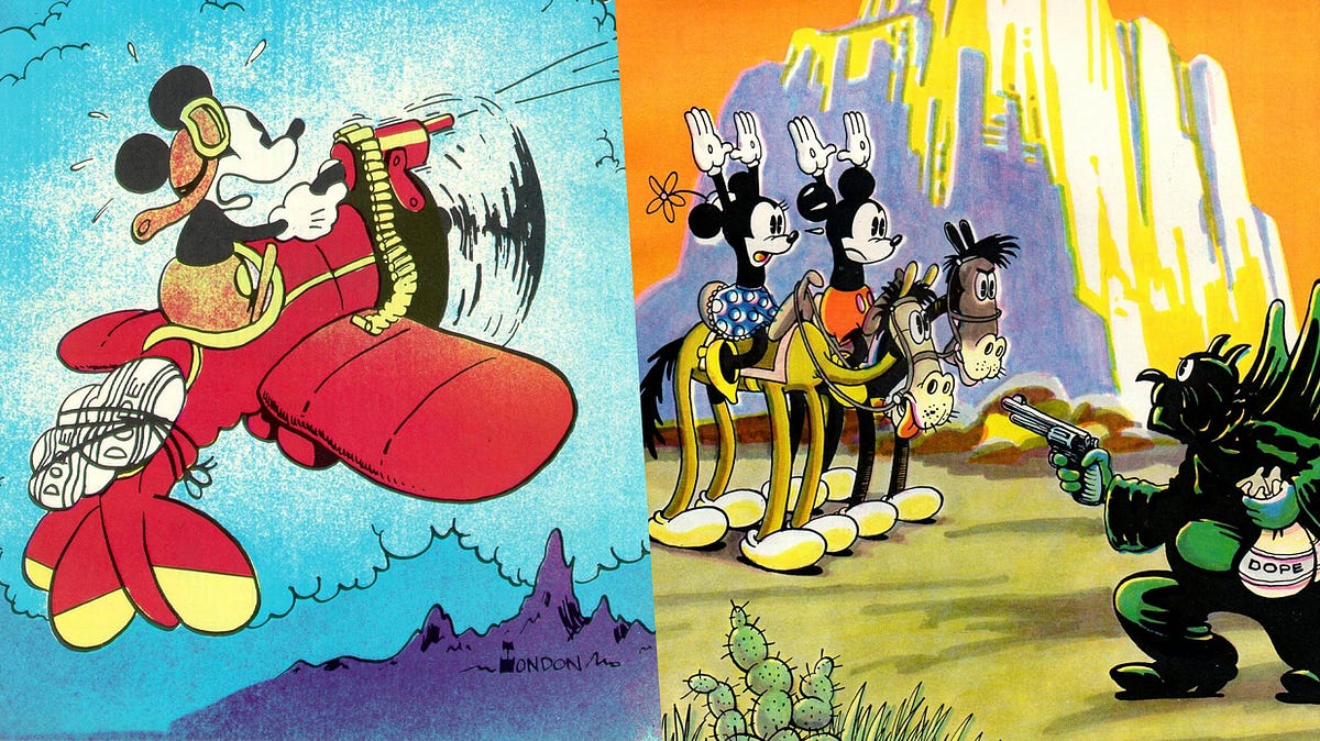 Disney versus la contracultura. En su primera aparición en la corte del ...