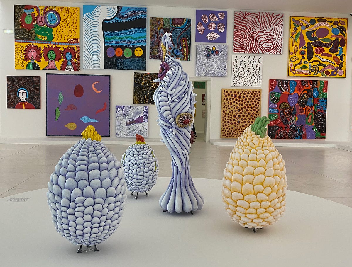 Art to ‘art: The day Yayoi Kusama helped to heal my niece’s broken ...