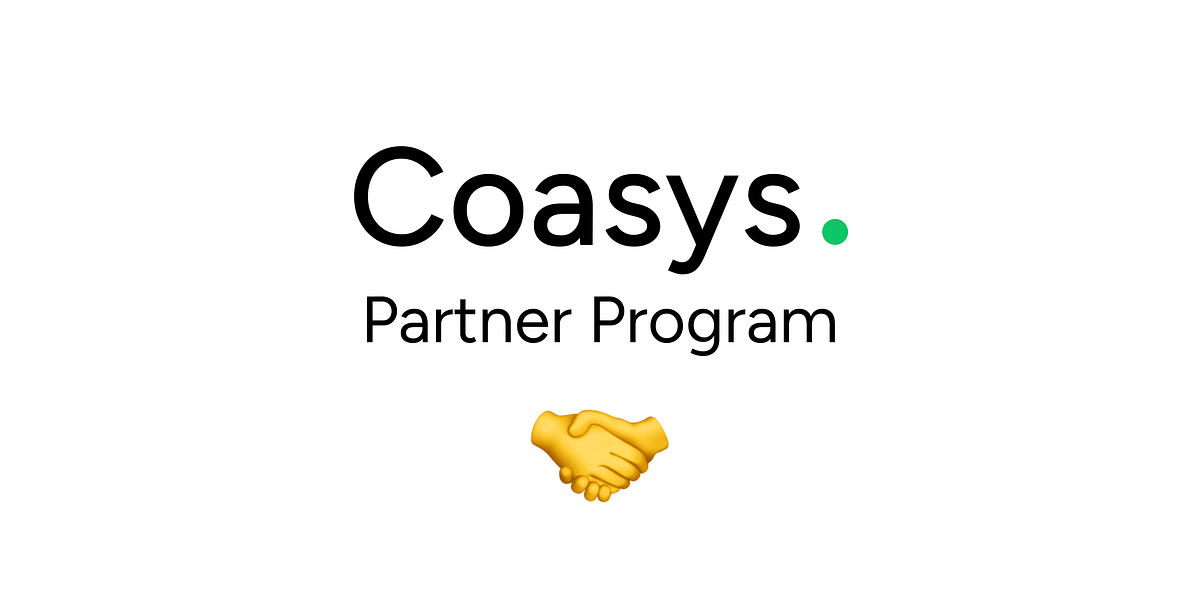 Announcing Coasys DAO’s Partner Program | by Moritz Bierling | Coasys | Medium