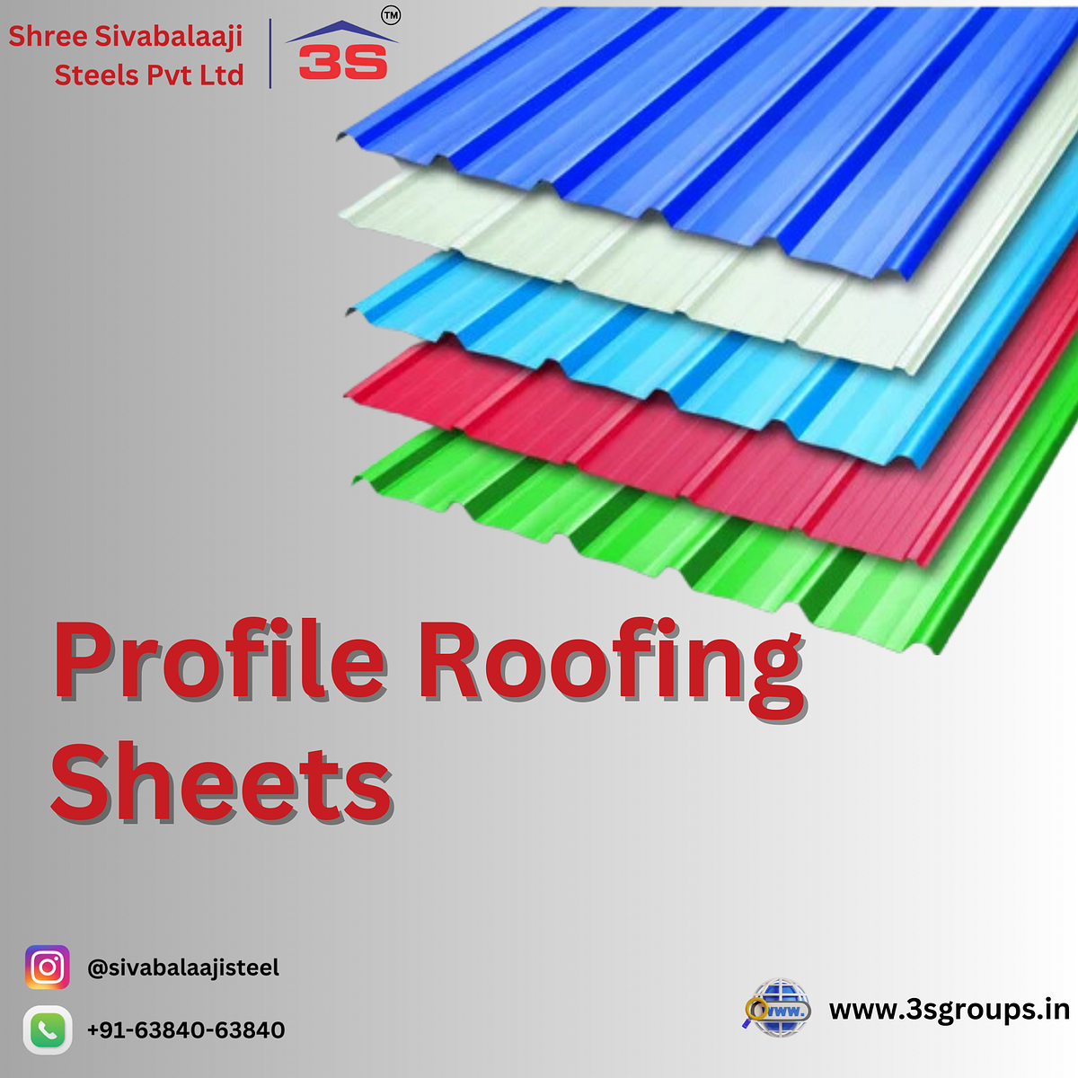 Profile Roofing sheets — 3sgroups | by Shreesivabalaajisteels | Medium