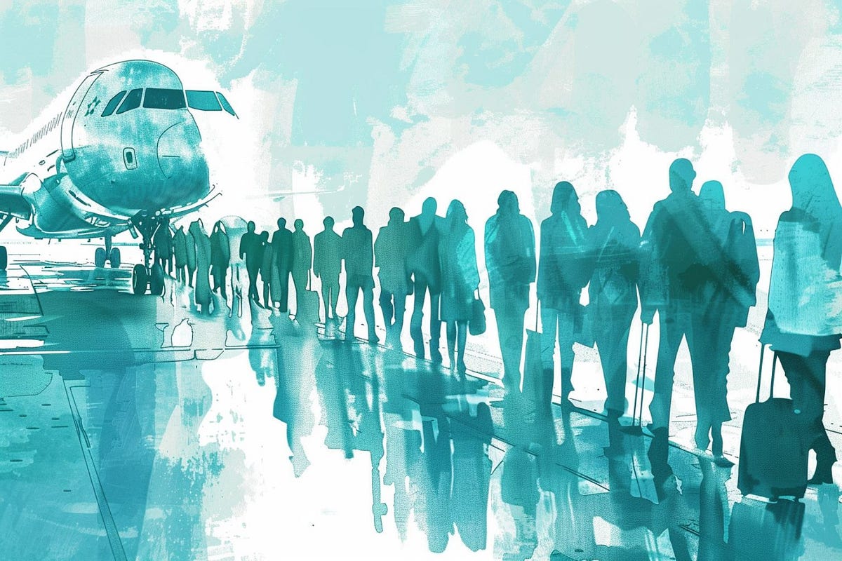 Airline passengers are cutting in line when they board. It’s time to ...