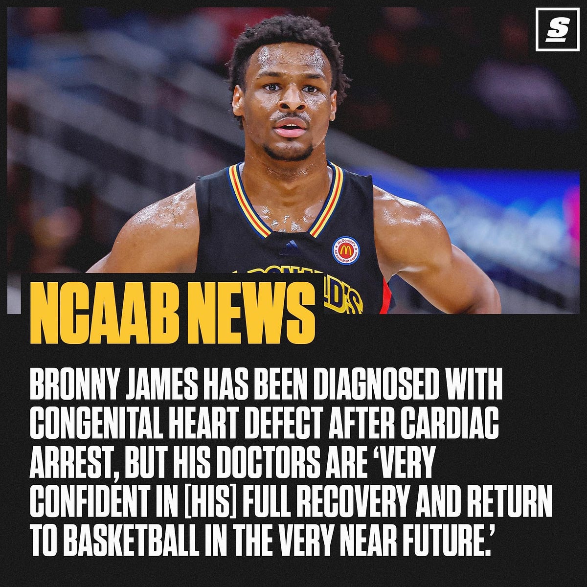 Bronny James’ Resilience: Overcoming Congenital Heart Defect to ...