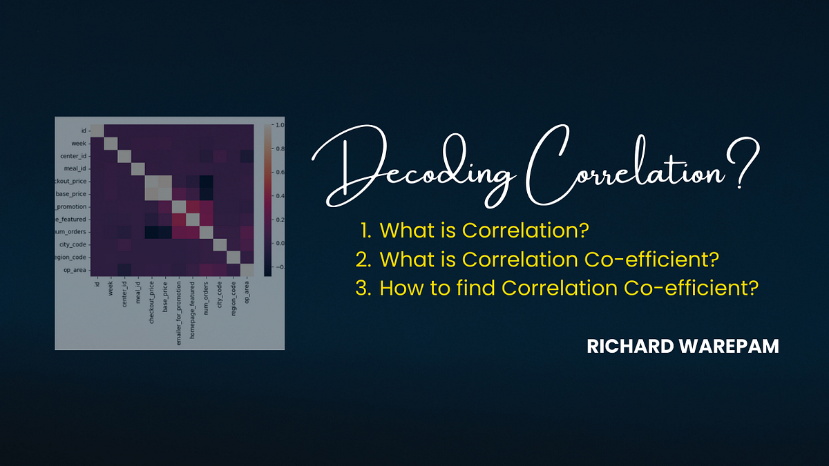 Unlocking Business Insights: Mastering Correlation in Data Science ...