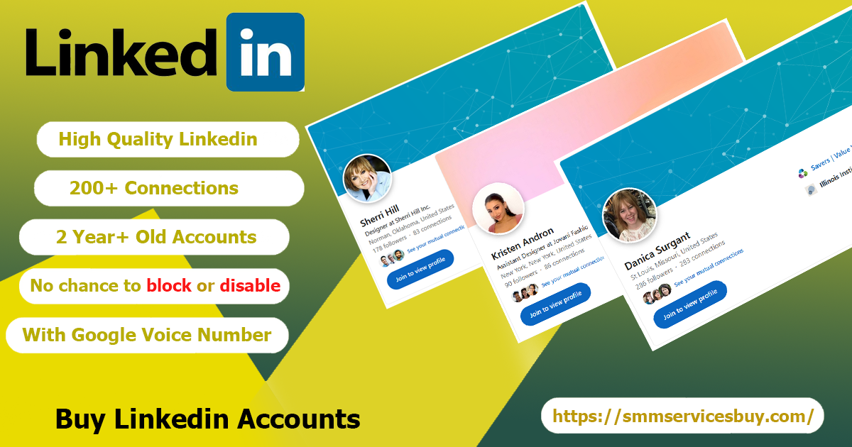 Buy LinkedIn Accounts With Connections | by Buy LinkedIn Accounts With ...