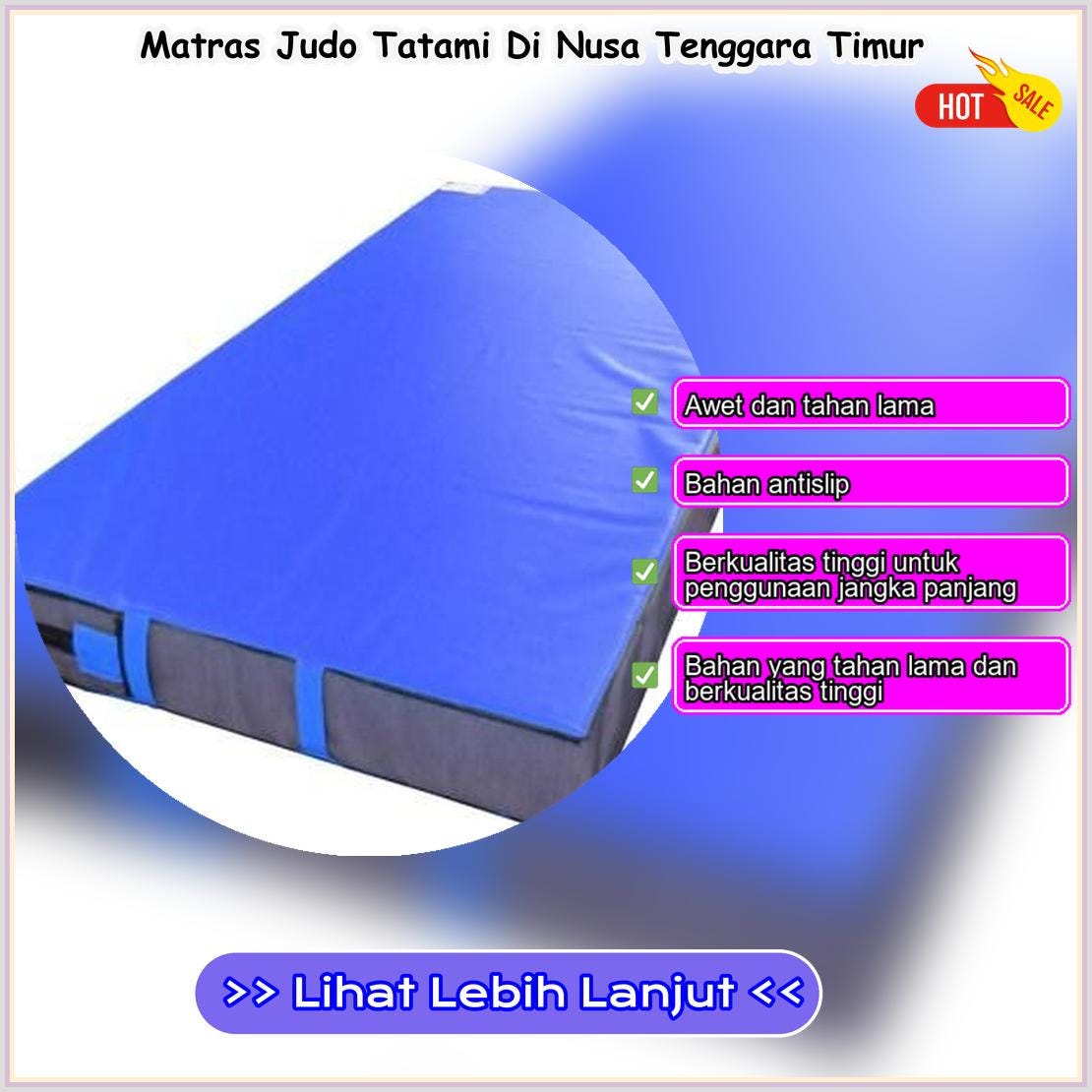 Matras Judo Tatami Di Nusa Tenggara Timur - Matras Gulat - Medium