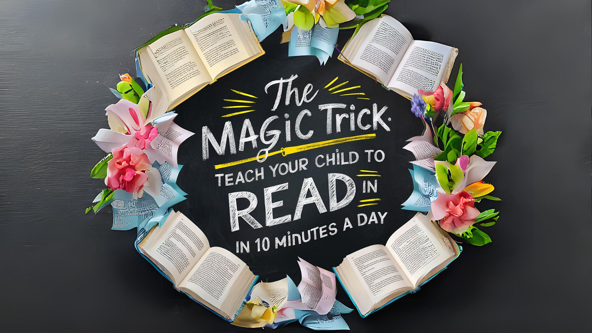 The Magic Trick: Teach Your Child to Read in 10 Minutes a Day | by ...