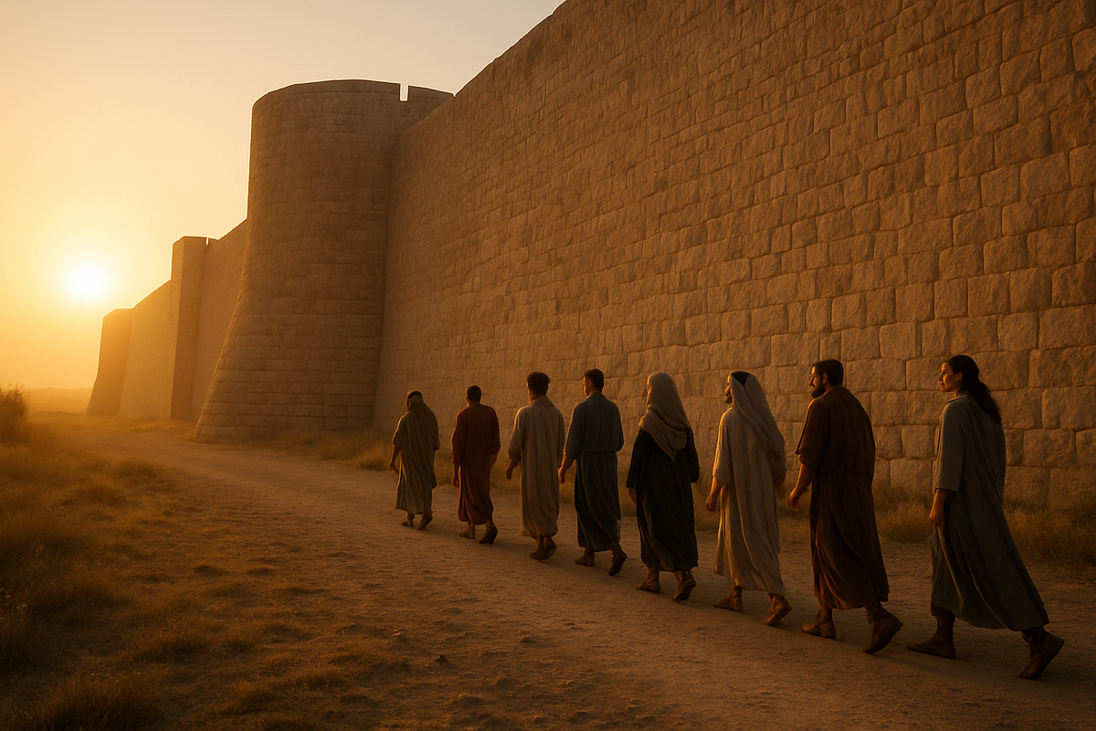 When Obedience Looks Crazy: The March Around Jericho | by Redeemed and Rooted | May, 2025 | Medium