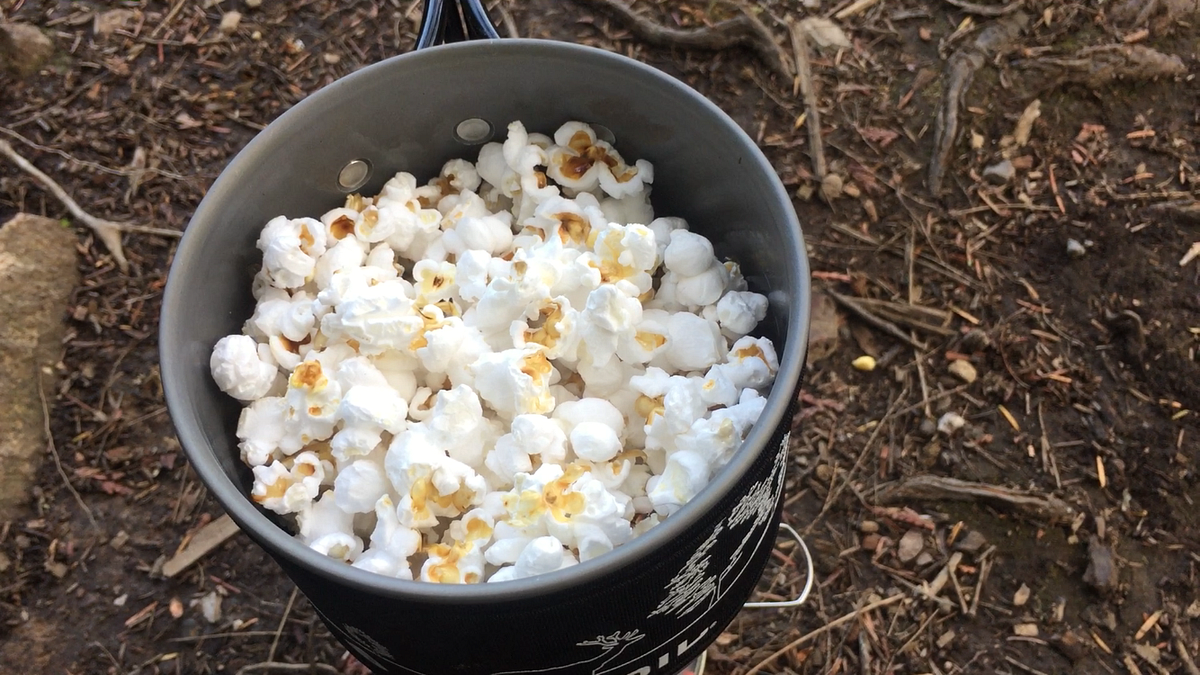Backcountry popcorn on your backpacking stove! | by CloudLine | The ...