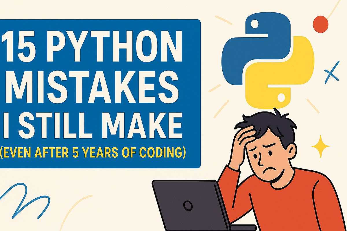🐍 15 Python Mistakes I Still Make (Even After 5 Years of Coding) | by Nikulsinh Rajput | Jul ...