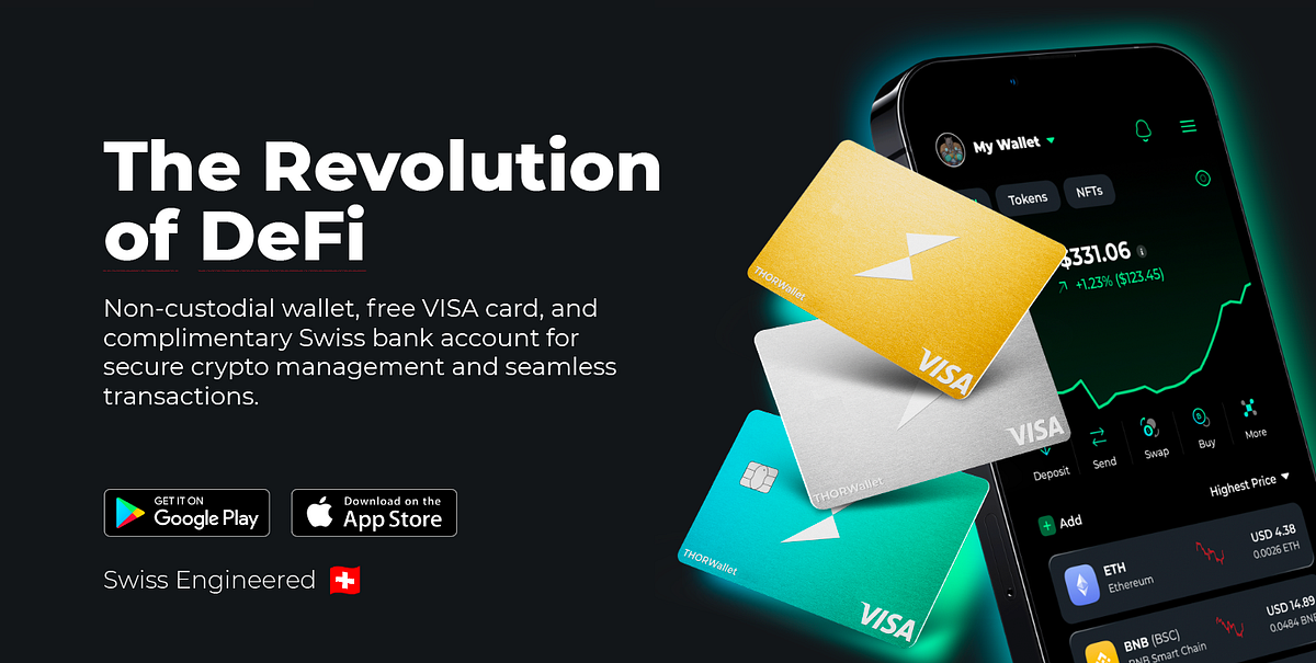 Thorwallet adds Visa Debit Card & Swiss Bank Account for a Game ...