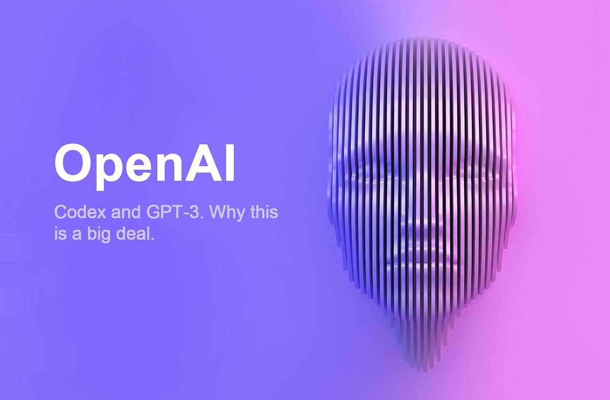 OpenAI Codex and GPT-3. Today OpenAI launched Codex. Here is… | by Terrance McArthur | CodeX ...