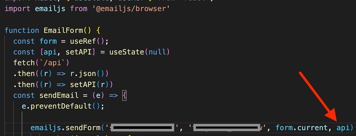 Using EmailJS and Rails Credentials | by Karina Stabile | Medium