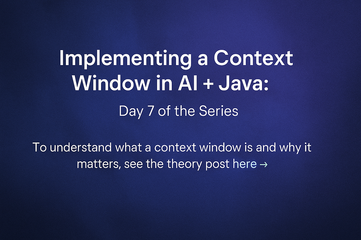 🧠 Day 7: Building a Real-Time Java + OpenAI Chat App (Step-by-Step) | by Somya Golchha | Medium
