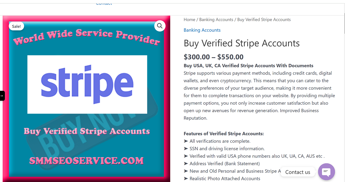5 Best Site To Buy Verified Stripe Accounts | by Phillip Micheal | Apr ...