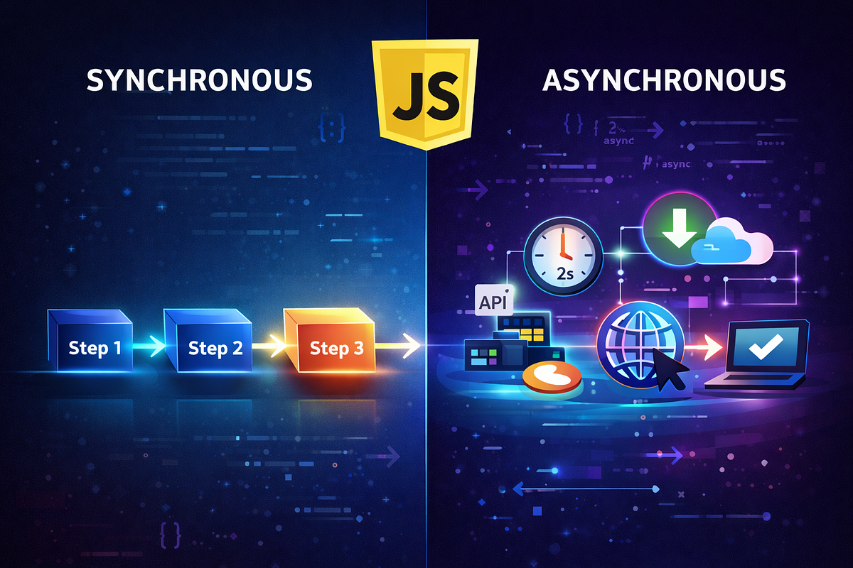 Understanding JavaScript Execution: Synchronous vs Asynchronous | by Anchal pawar | Jan, 2026 ...