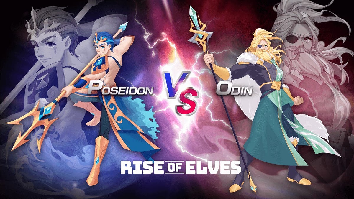 RISE OF ELVES : POSEIDON VS ODIN. Rise of Elves officially released two ...