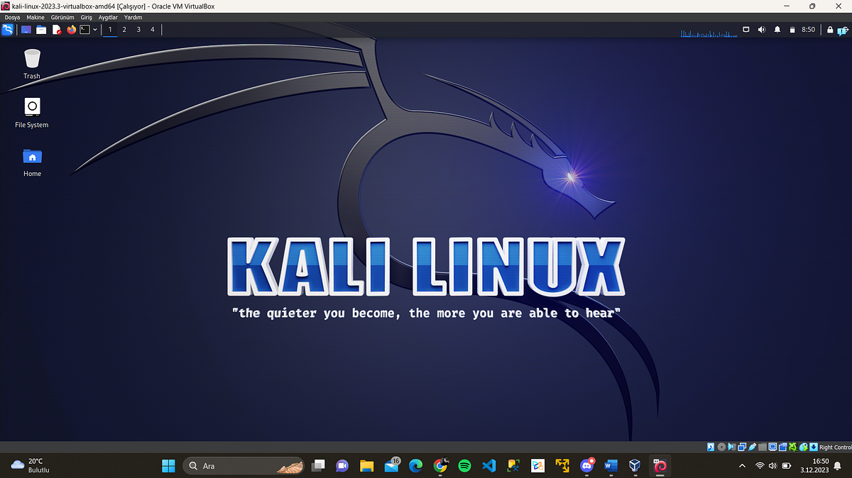 Sanal Makine ve Kali Linux Kurulumu | by zeynepgunes | Medium