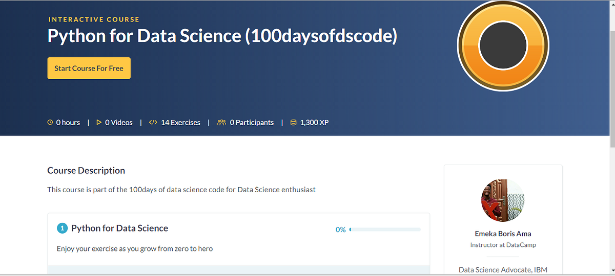 100Daysof DScode (Datascience) Day 4–5. Python for Data science | by Pydata Port Harcourt ...
