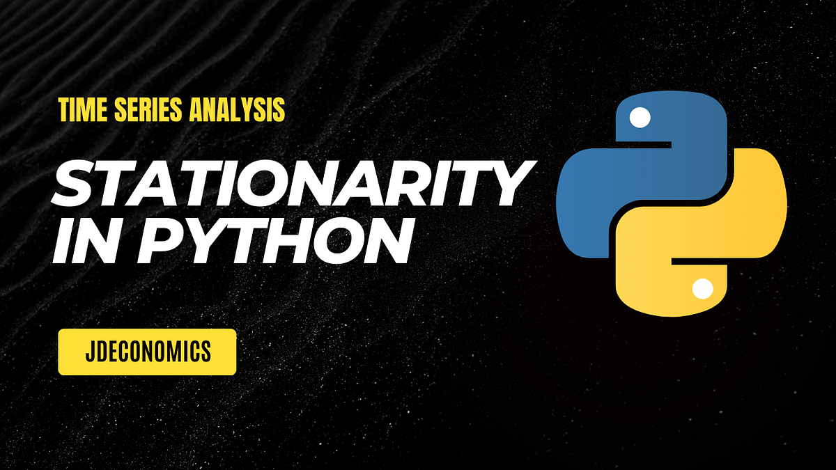 How to Test for Stationarity in Time Series Data Using Python | by Juan ...