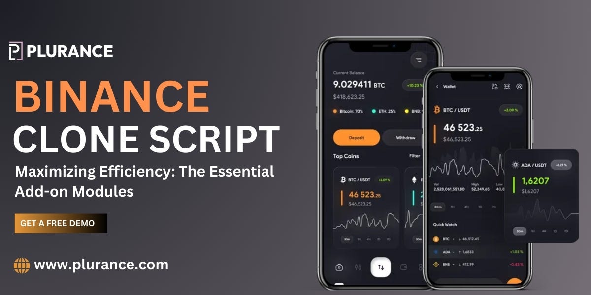 Maximizing Efficiency: The Essential Add-on Modules of Binance Clone Script | by Taylorroy | Apr ...