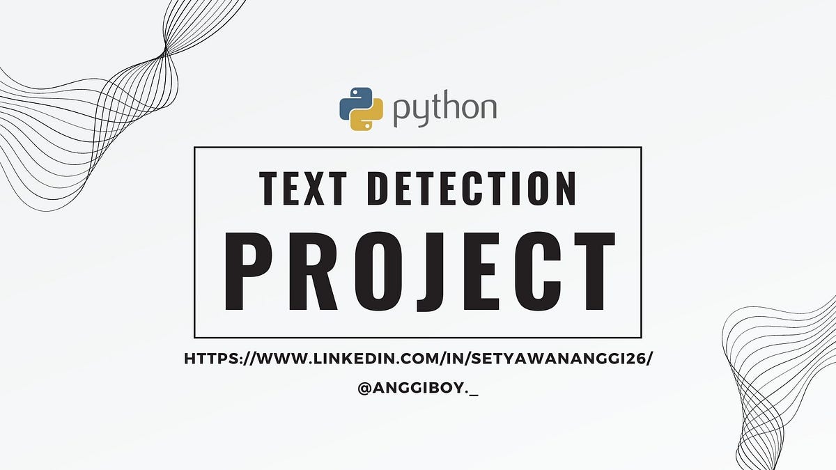 Text Detection. Hallo teman teman, kali ini aku mau… | by Anggi ...