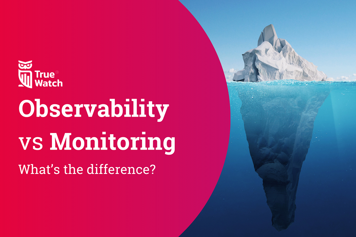 Observability vs Monitoring: What’s the Difference? | by TrueWatch | Medium