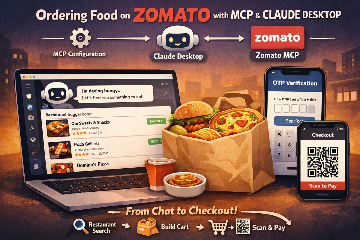 Ordering Food with AI: My First Zomato Order Using MCP and Claude ...