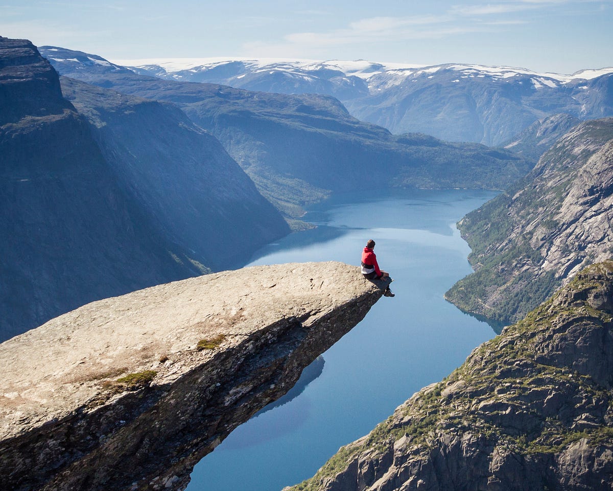 Watch out! A cliff!. Or “How we kept 10,000 readers reading… | by Josh ...