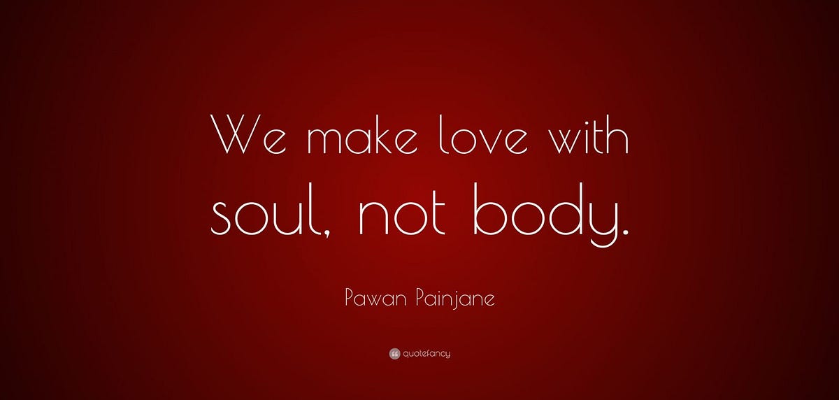Love is not a Body Part. Love is not about body parts or… | by ...