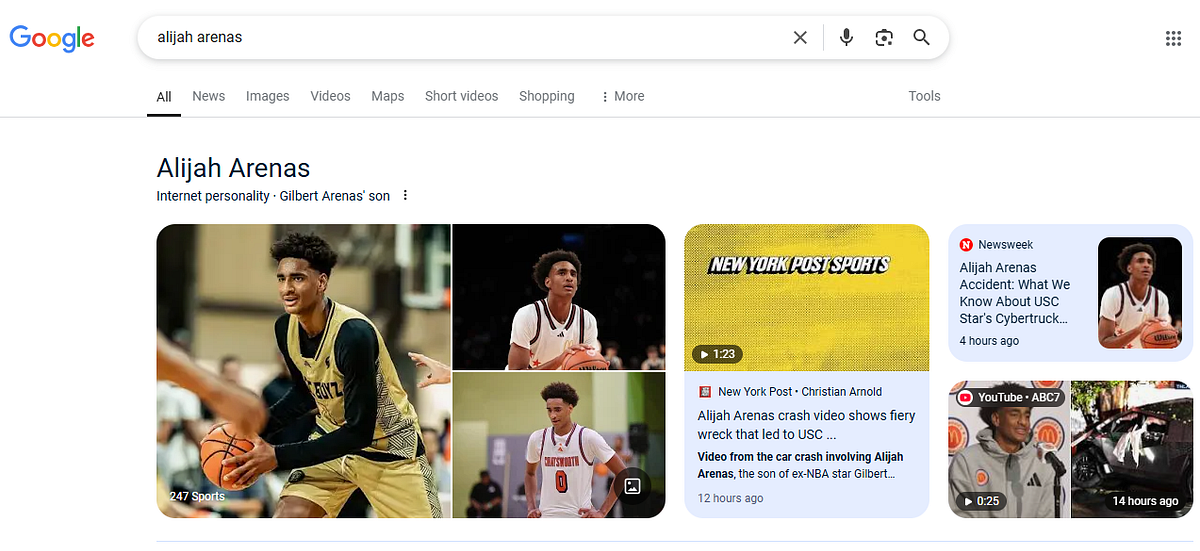 Alijah Arenas is #TrendingToday (200K+ Searches) | April 25, 2025 | by Trending Today | Apr ...