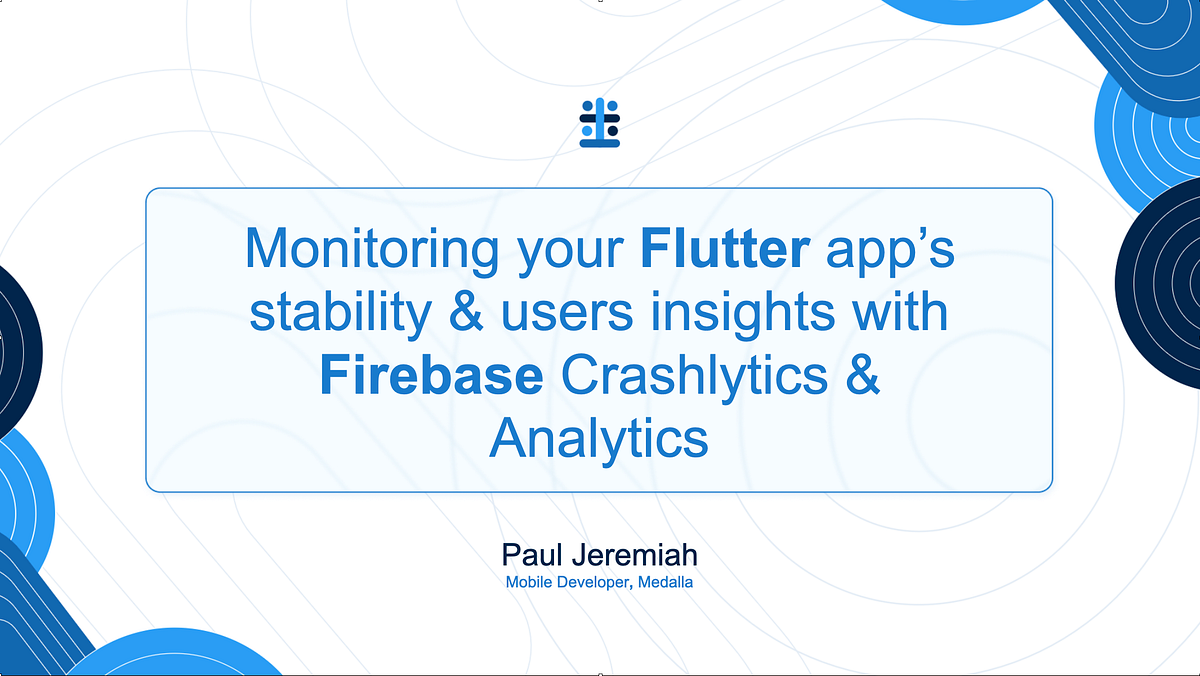 Monitoring your Flutter app’s stability & users insight with Firebase ...